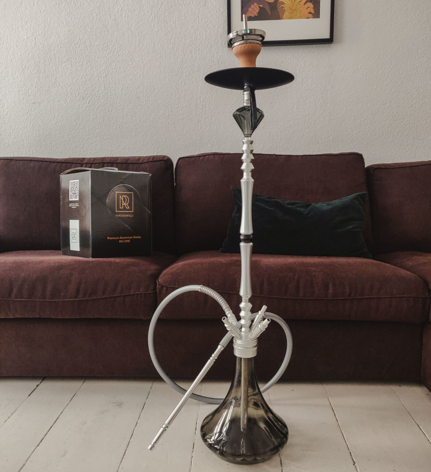 Shisha Big ONE im Test Premium Shisha M. Rosenfeld - Shisha Experte